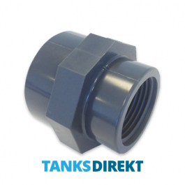 Reducer 1 Inch x 3/4 Inch Internal Thread, PVC